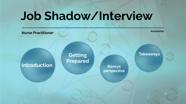 Job Shadow Presentation by Taylor Swenson on Prezi