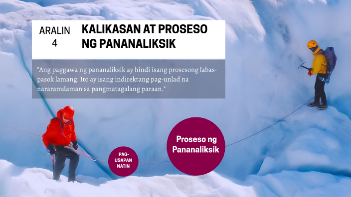 Kalikasan at Proseso ng Pananaliksik by Ester Bersabal on Prezi