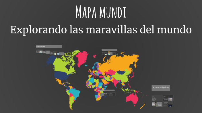 Mapa mundi by on Prezi