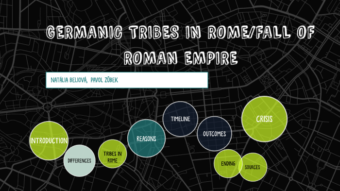 MIGRATION OF GERMANIC TRIBES/FALL OF ROME by Natáia Beliová on Prezi