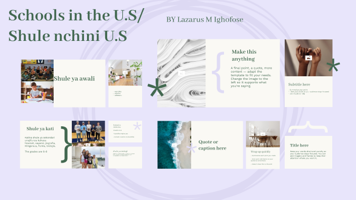 Ameraican schools by lazarus ighofose on Prezi