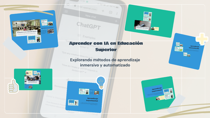 Aprender con IA en Educación Superior by Veronica Nevarez Ares on Prezi