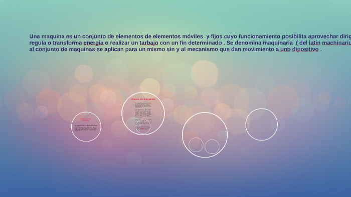 Una maquina es un conjunto de elementos de elementos móviles by ...