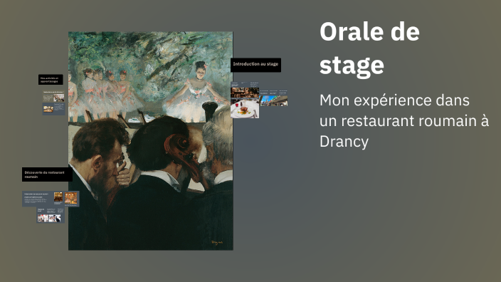 Orale de stage by Andriy Pleshka on Prezi