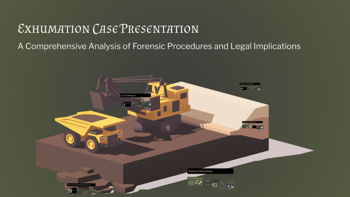 Exhumation Case Presentation by Kishore Kumar on Prezi