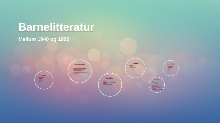 Barnelitteratur by Ina Johansen on Prezi