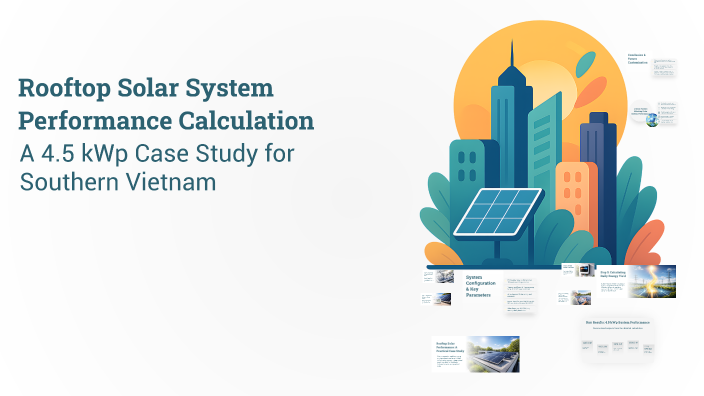 Rooftop Solar System Performance Calculation by pham phong on Prezi