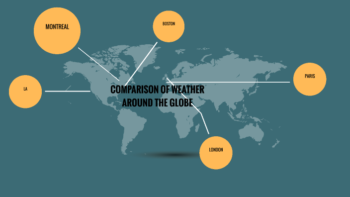 Comparing Weather Between Cities by Hailey Strickler on Prezi