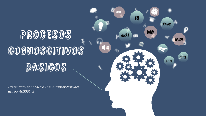 Procesos cognoscitivos basicos by Nubia Altamar