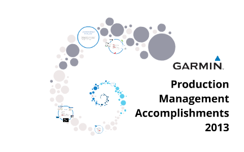 Production Management Accomplishments by Chris Alejos on Prezi