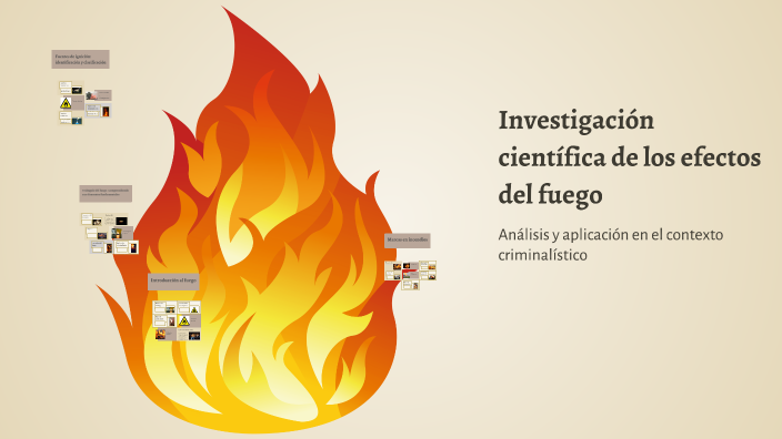 Investigación científica de los efectos del fuego by ANDREA RAMIREZ ...