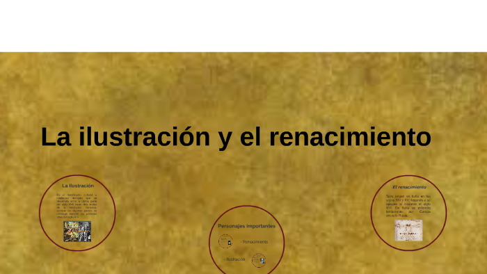 La ilustración y el renacimiento by linda paola zamudio henriquez on Prezi