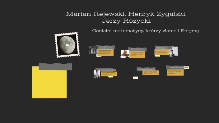 Marian Rejewski, Henryk Zygalski, Jerzy Różycki by Marta Karłowicz on Prezi
