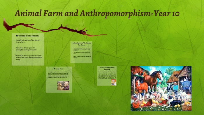 Animal Farm and Anthropomorphism by Mr Donovan on Prezi