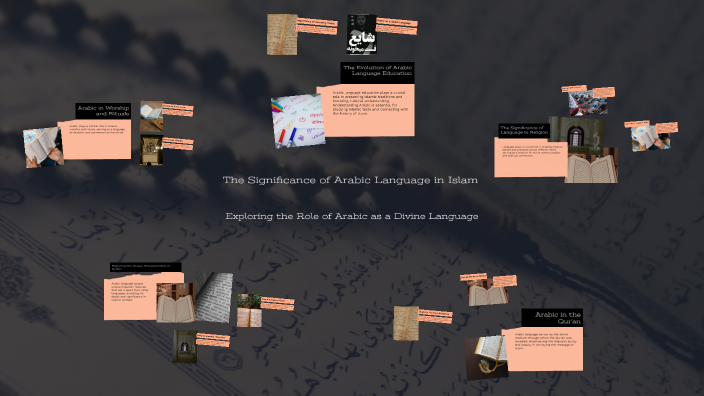 The Significance of Arabic Language in Islam by Sheza Samin on Prezi