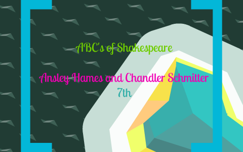 ABC's of Shakespeare by Chandler S on Prezi