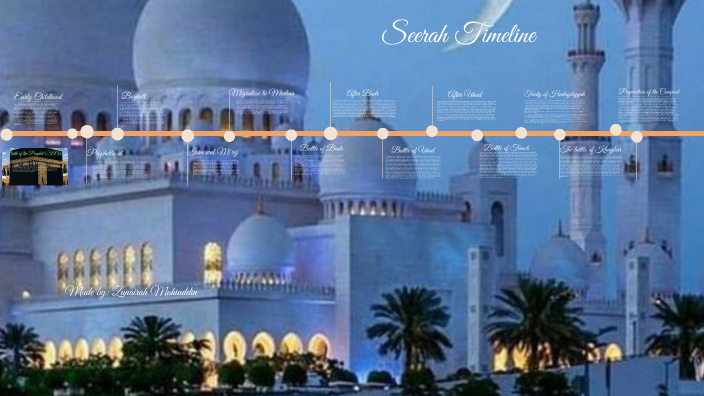 Seerah Timeline by Zunairah Mohiuddin on Prezi