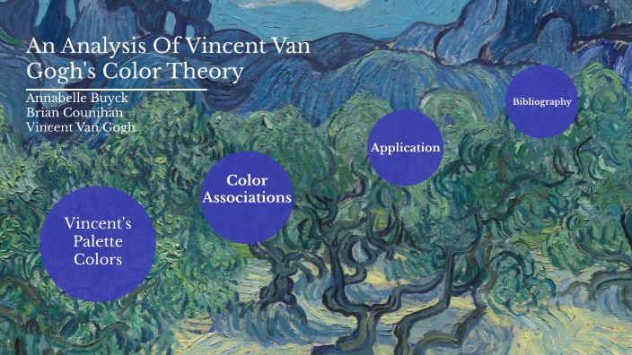 Van Gogh Color Theory by annabelle buyck on Prezi
