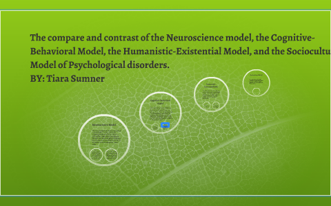 Compare and contrast the Neuroscience model, the Cognitive-B by Tiara ...