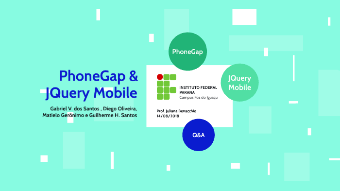 Frameworks Phonegapapache Cordova Jquery Mobile By On Prezi