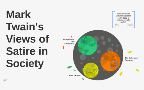 Mark Twain's Views of Satire in Society by Gina Mattucci on Prezi
