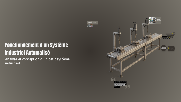 Fonctionnement d'un Système Industriel Automatisé by Rania on Prezi