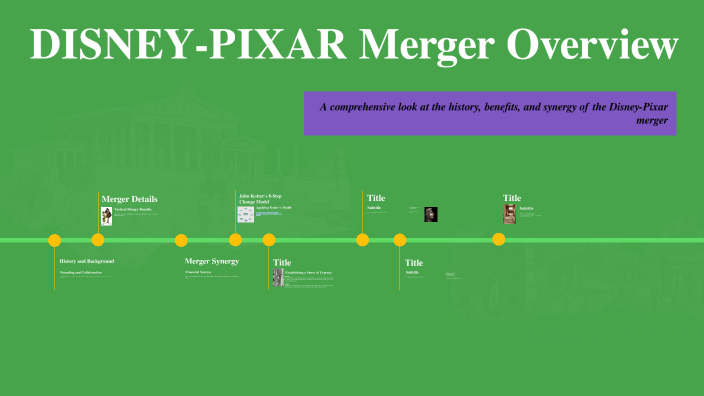DISNEY-PIXAR Merger Overview by N K SAI AMRITH on Prezi