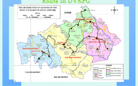 Map of Dong Van Karst Plateau Geopark by Melina Mertens on Prezi