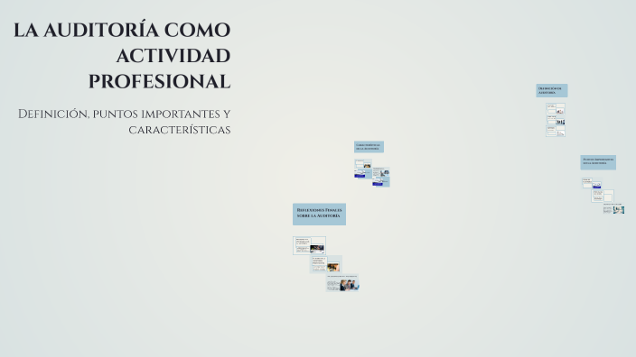 LA AUDITORÍA COMO ACTIVIDAD PROFESIONAL by Roque Colorado on Prezi