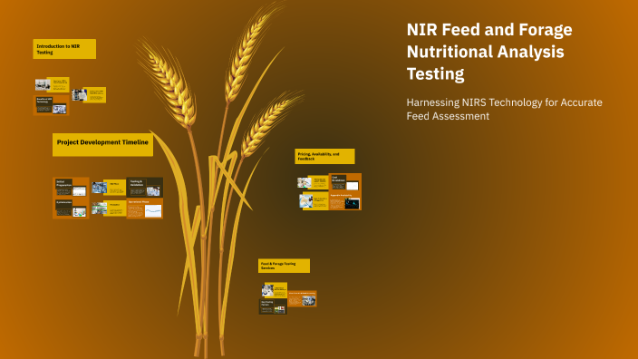 NIR Feed and Forage Nutritional Analysis Testing by AI World on Prezi