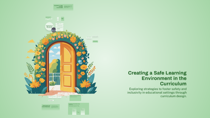 Creating a Safe Learning Environment in the Curriculum by Sabahat ...