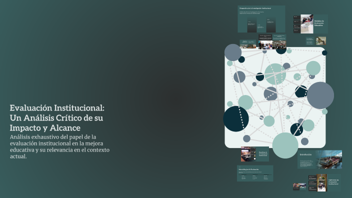 Evaluación Institucional: Un Análisis Crítico de su Impacto y Alcance ...