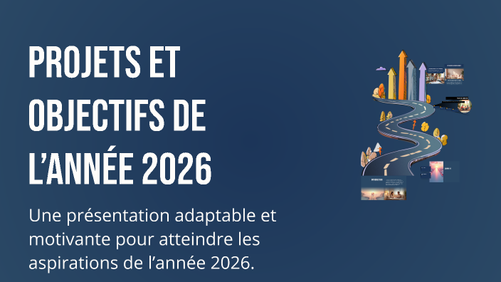 Projets et objectifs de l’année 2026 by Pierre Mbida on Prezi