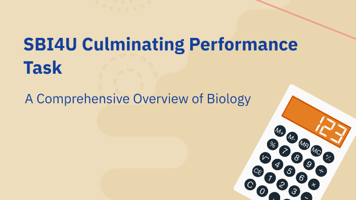 SBI4U Culminating Performance Task by Abrham Debrezion on Prezi