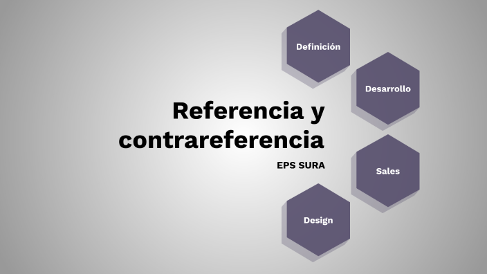 Referencia y contrareferencia by Maria Paula Arango on Prezi