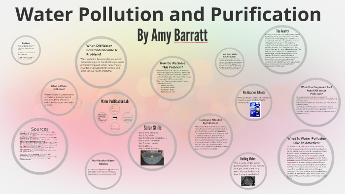 Water Pollution and Purification by Amy B on Prezi