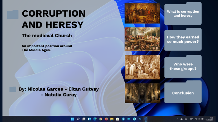 Corruption and heresy of the Medieval Church by Nicolas Garces on Prezi