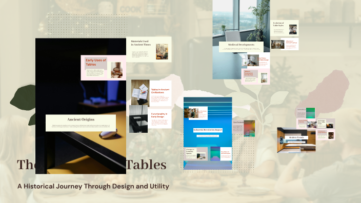The History of Tables by 茸茸 杨 on Prezi