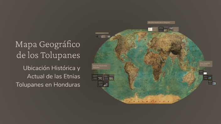 Mapa geográfico de los tolupanes by Owen Emmanuel Valladares Torres on ...