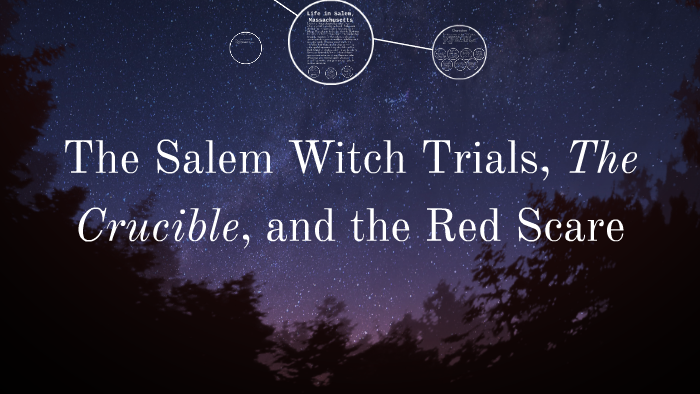 The Salem Witch Trials, The Crucible, and the Red Scare by Naomi ...