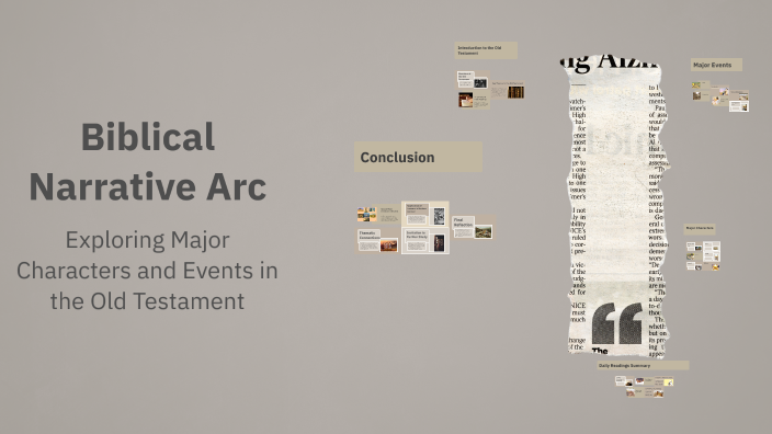 Biblical Narrative Arc by Jamian on Prezi