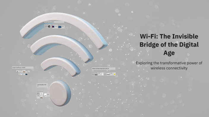 Wi‑Fi: The Invisible Bridge of the Digital Age by Sovu4 228 on Prezi