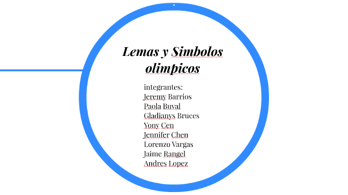 lemas y simbolos olimpicos by jeremy Barrios on Prezi
