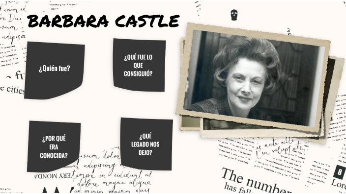 BARBARA CASTLE by Stefania Teodora Tomescu on Prezi