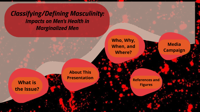 Classifying/Defining Masculinity: Impacts on Men's Health in ...