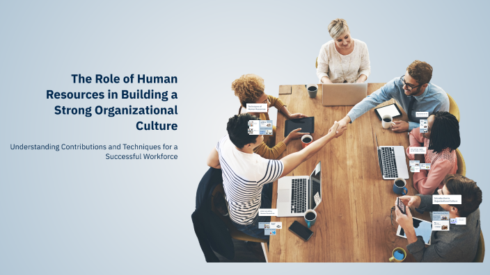 The Role of Human Resources in Building a Strong Organizational Culture ...