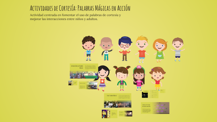 Actividades de Cortesía: Palabras Mágicas en Acción by Catalina Avelino ...
