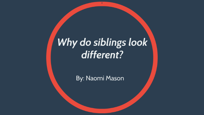 Why do siblings look different? by Naomi Mason on Prezi