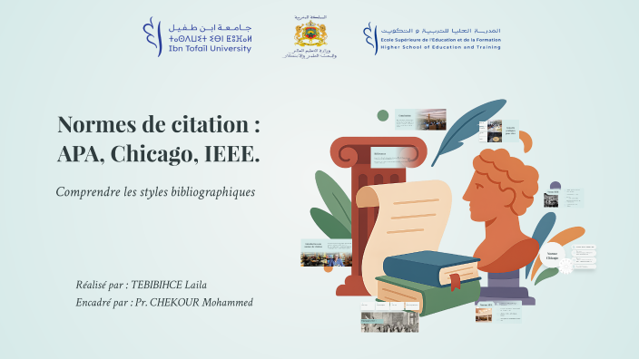 Normes de citation : APA, Chicago, IEEE, ... by LAILA TEBIBICHE on Prezi