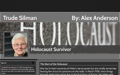 Trude Silman by Alex Anderson on Prezi